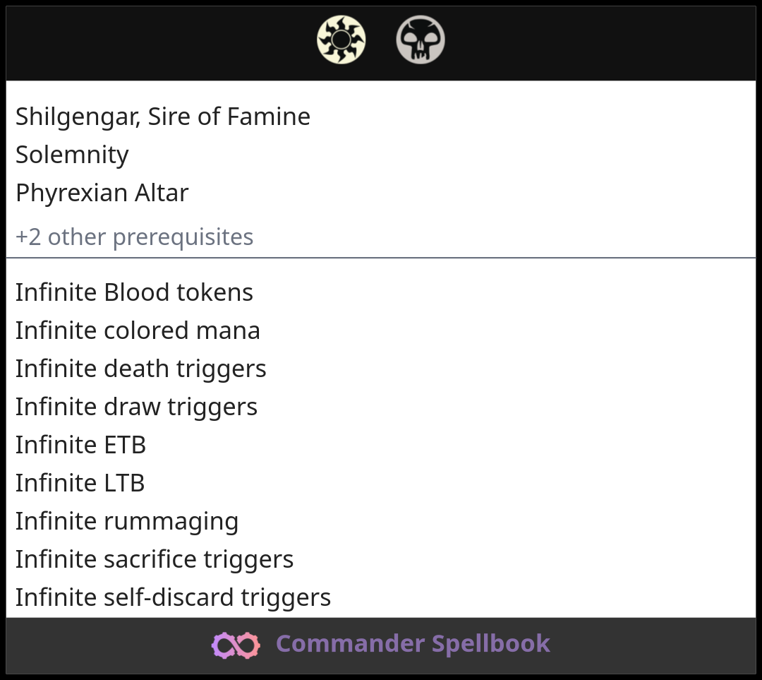 Shilgengar, Sire of Famine | Solemnity | Phyrexian Altar