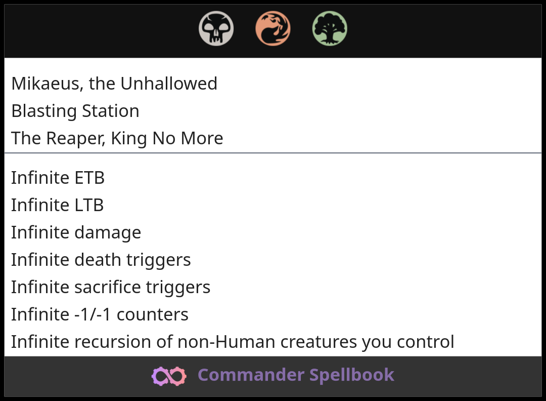 Mikaeus, the Unhallowed | Blasting Station | The Reaper, King No More