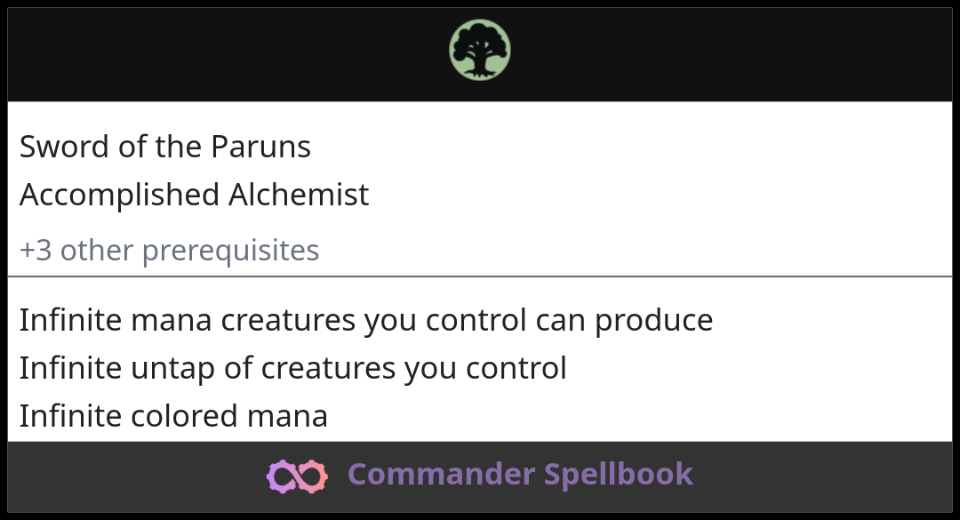 Sword of the Paruns | Accomplished Alchemist