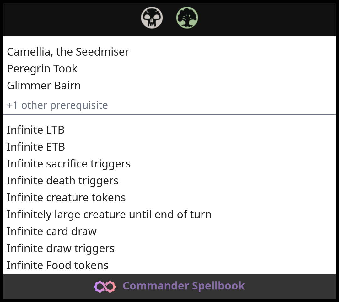 Camellia, the Seedmiser | Peregrin Took | Glimmer Bairn