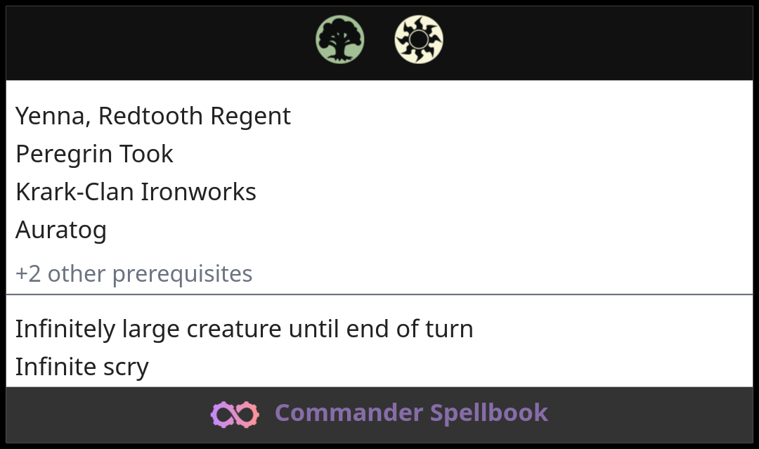 Yenna, Redtooth Regent | Peregrin Took | Krark-Clan Ironworks (and one ...