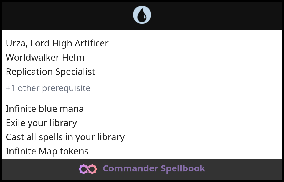 Urza, Lord High Artificer | Worldwalker Helm | Replication Specialist
