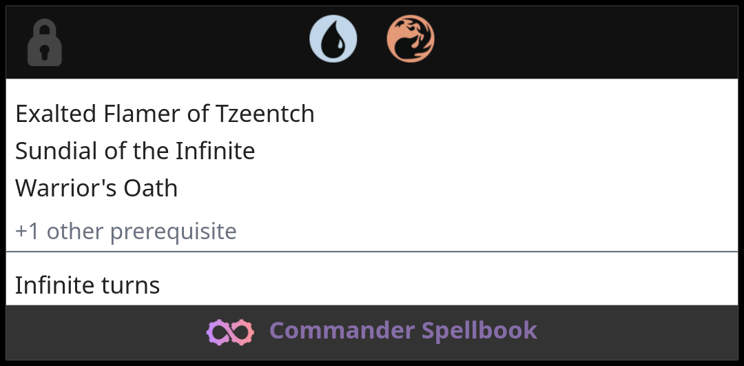 Exalted Flamer of Tzeentch | Sundial of the Infinite | Warrior's Oath