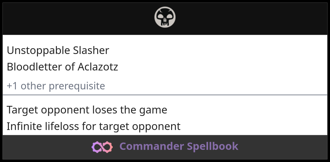 Unstoppable Slasher | Bloodletter of Aclazotz
