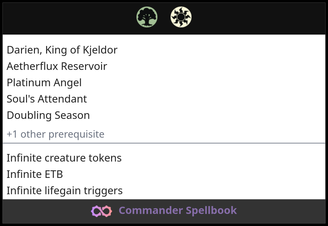 Darien, King of Kjeldor | Aetherflux Reservoir | Platinum Angel (and ...