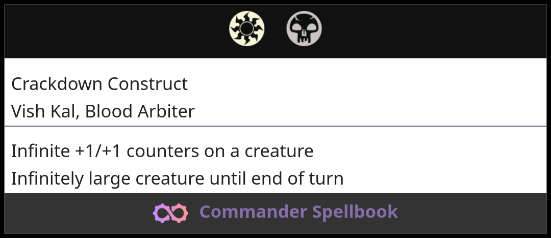 Crackdown Construct | Vish Kal, Blood Arbiter
