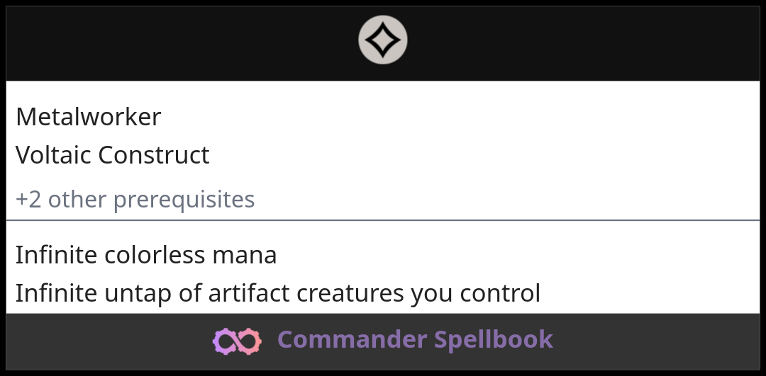 Metalworker | Voltaic Construct