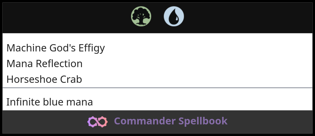 Machine God's Effigy | Mana Reflection | Horseshoe Crab
