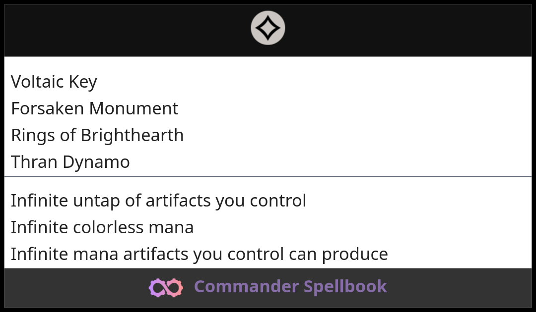 Voltaic Key | Forsaken Monument | Rings of Brighthearth (and one other ...