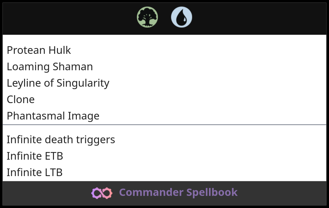 Protean Hulk | Loaming Shaman | Leyline of Singularity (and two other ...