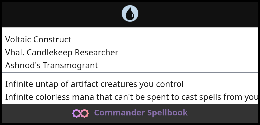 Voltaic Construct | Vhal, Candlekeep Researcher | Ashnod's Transmogrant
