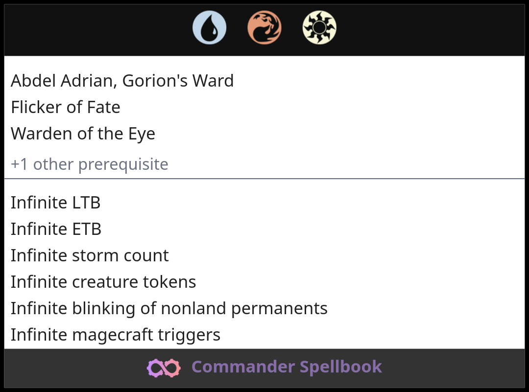Abdel Adrian, Gorion's Ward | Flicker of Fate | Warden of the Eye