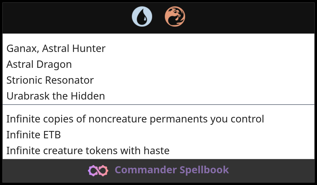 Ganax, Astral Hunter | Astral Dragon | Strionic Resonator (and one ...