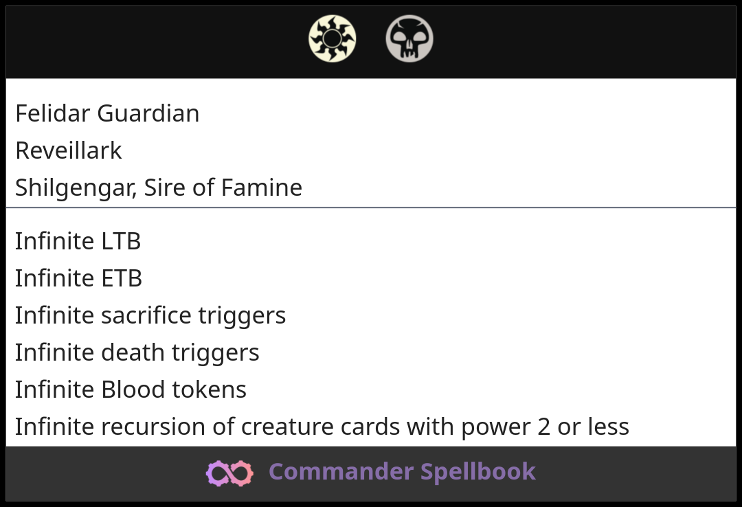 Felidar Guardian | Reveillark | Shilgengar, Sire of Famine