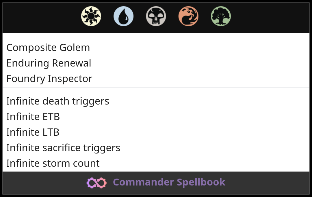 Composite Golem | Enduring Renewal | Foundry Inspector