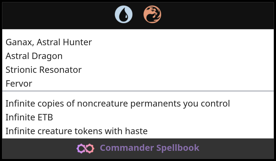 Ganax, Astral Hunter | Astral Dragon | Strionic Resonator (and one ...