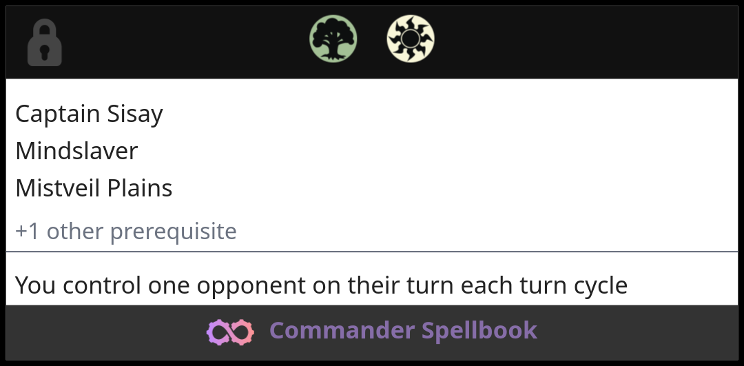 Captain Sisay | Mindslaver | Mistveil Plains