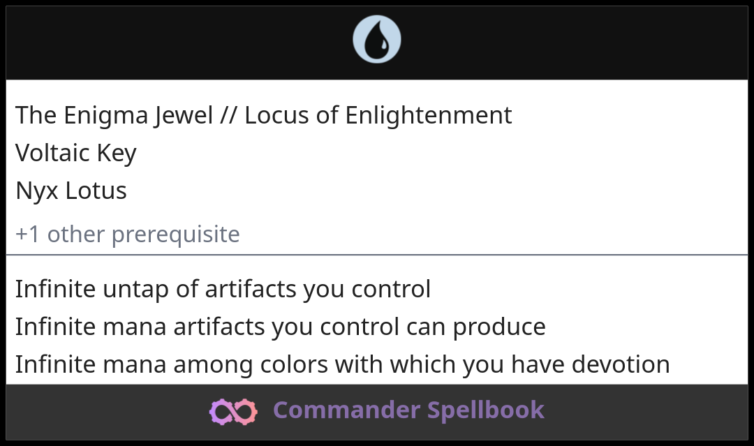 The Enigma Jewel // Locus of Enlightenment | Voltaic Key | Nyx Lotus