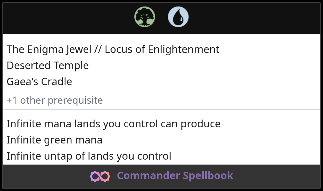 The Enigma Jewel // Locus of Enlightenment | Deserted Temple | Gaea's ...