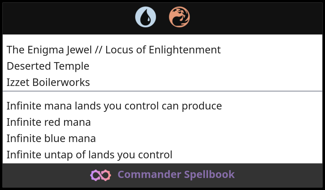 The Enigma Jewel // Locus of Enlightenment | Deserted Temple | Izzet ...