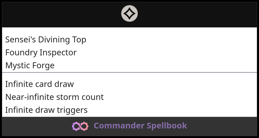 Sensei's Divining Top | Foundry Inspector | Mystic Forge