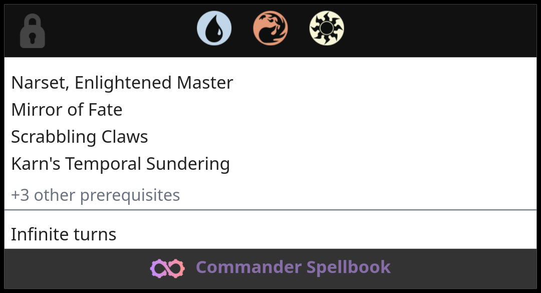 Narset, Enlightened Master | Mirror of Fate | Scrabbling Claws (and one ...