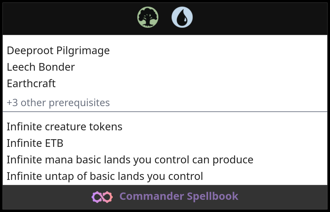Deeproot Pilgrimage | Leech Bonder | Earthcraft