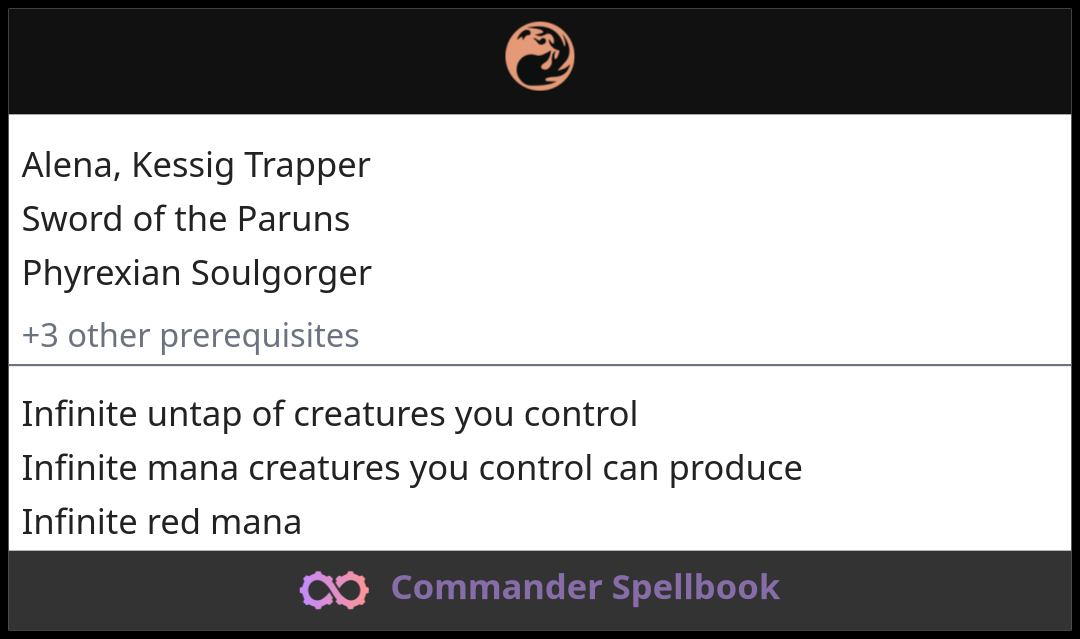 Alena, Kessig Trapper | Sword of the Paruns | Phyrexian Soulgorger