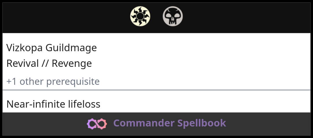 Vizkopa Guildmage | Revival // Revenge