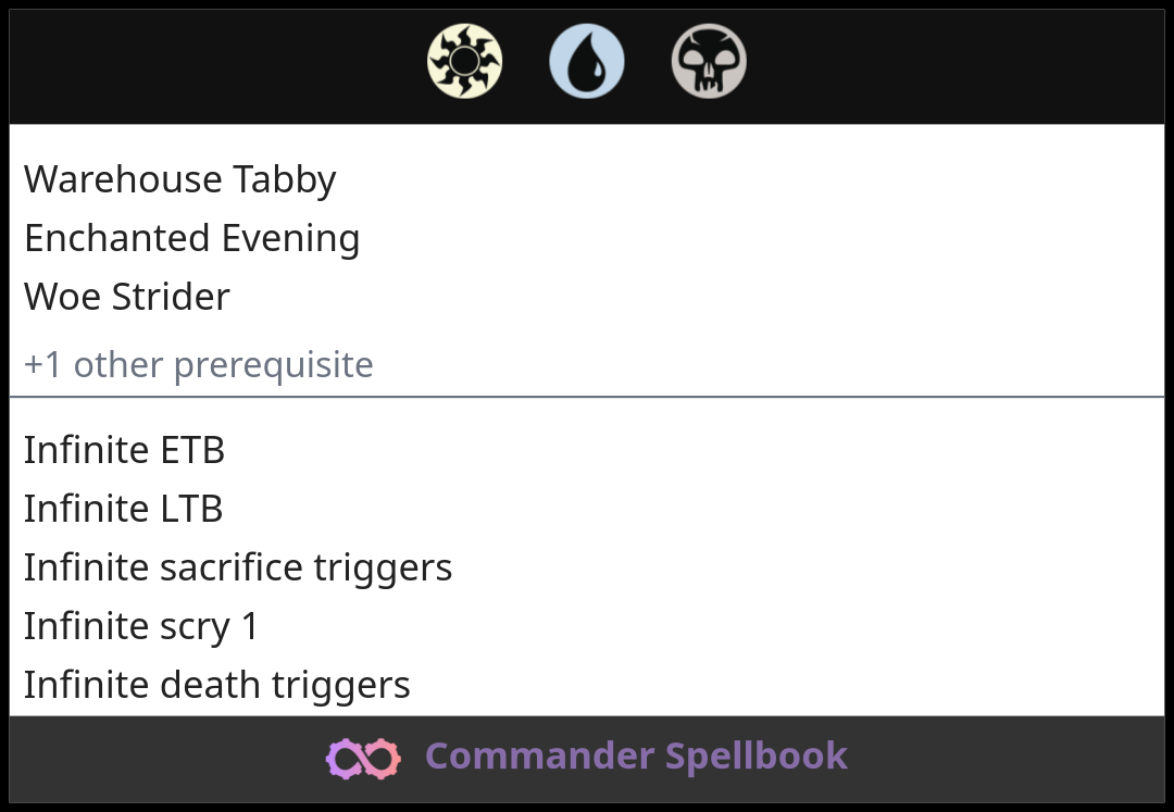 Warehouse Tabby | Enchanted Evening | Woe Strider